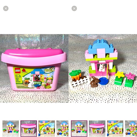 Lego | Toys | Lego Duplo 4623 Pink Brick Box | Poshmark